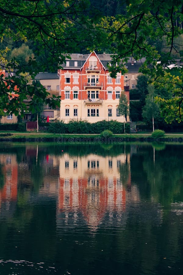 Bad Elster, Germany August 29, 2018: the Resort Architectural Ensemble ...