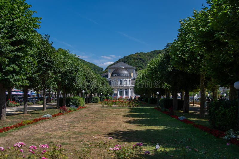 Bad Ems, Germany 24 July 2022, the Spa Park and Casino in Bad Ems ...