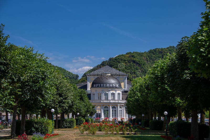 Bad Ems, Germany 24 July 2022, the Spa Park and Casino in Bad Ems ...