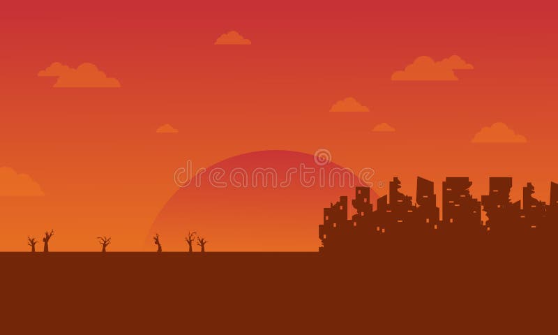 Orange Background Bad Environment Stock Illustrations – 239 Orange ...