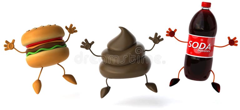 Bad fast food stock illustration. Illustration of eating - 17499988