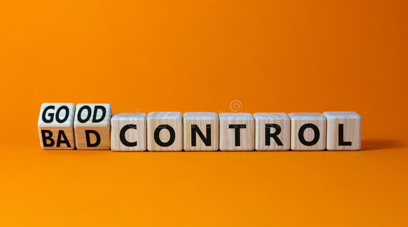 Bad or Good Control Symbol. Turned Wooden Cubes and Changed Words Bad ... Bad or Good Control Symbol. Turned Wooden Cubes and Changed Words Bad ...