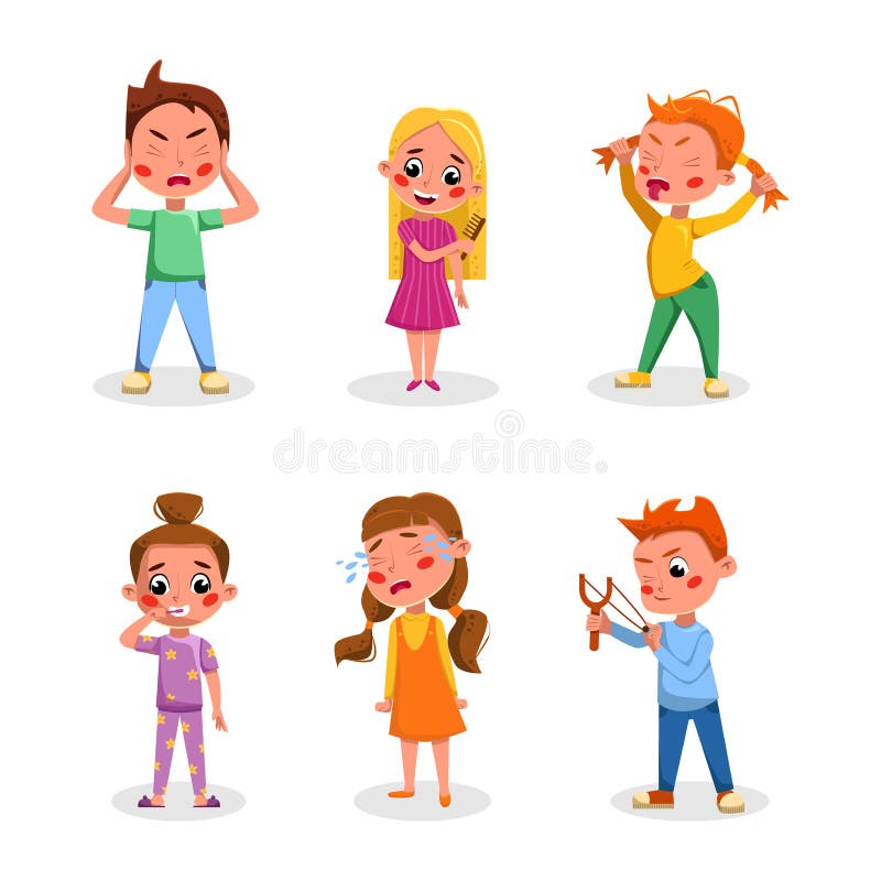 Bad and Good Kids Behavior and Habits Vector Set Stock Vector ... Bad and Good Kids Behavior and Habits Vector Set Stock Vector ...