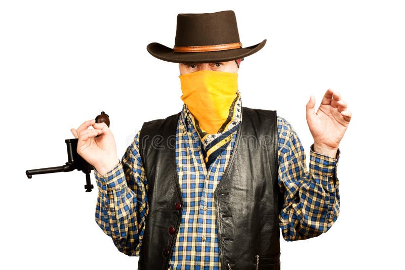 Cowboy Bad Guy Bandana Stock Photos - Free & Royalty-Free Stock Photos ...
