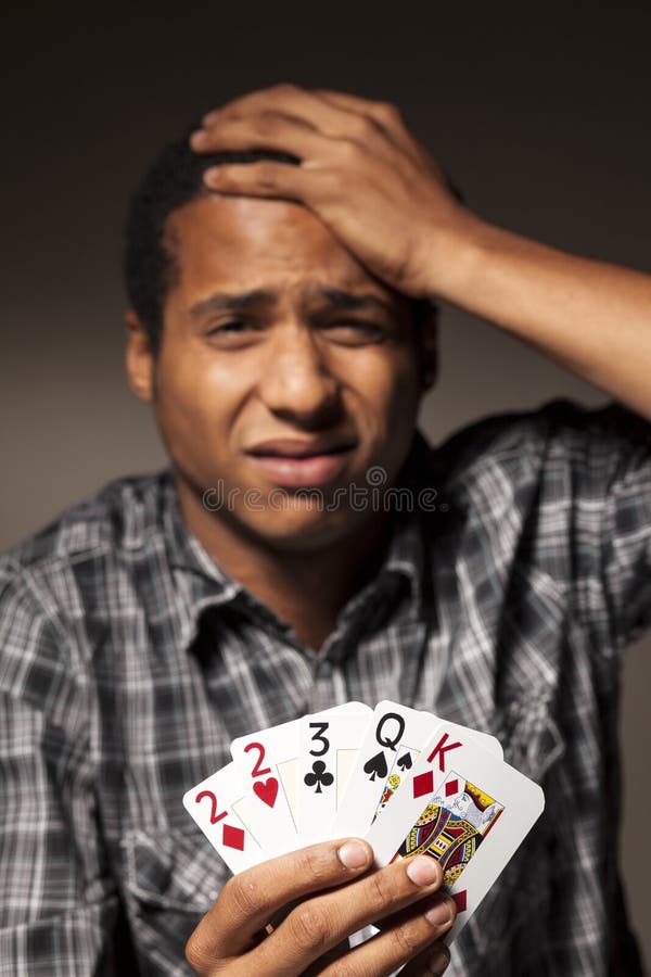 Bad hand stock photo. Image of card, despair, gambler - 55503272