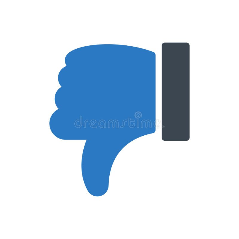 Bad Vector Glyph Color Icon Stock Vector - Illustration of cool, vote ...