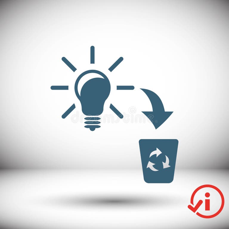 Bad Idea Icon Stock Vector Illustration Flat Design Stock Vector ...