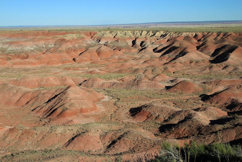 Bad Land stock image. Image of flora, park, sand, dune - 80458649