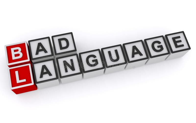Bad Language Word Blocks Stock Photos - Free & Royalty-Free Stock ...