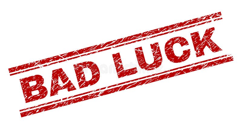 Scratched Bad Luck Line Stamp with Mosaic No Casino Icon Stock ...