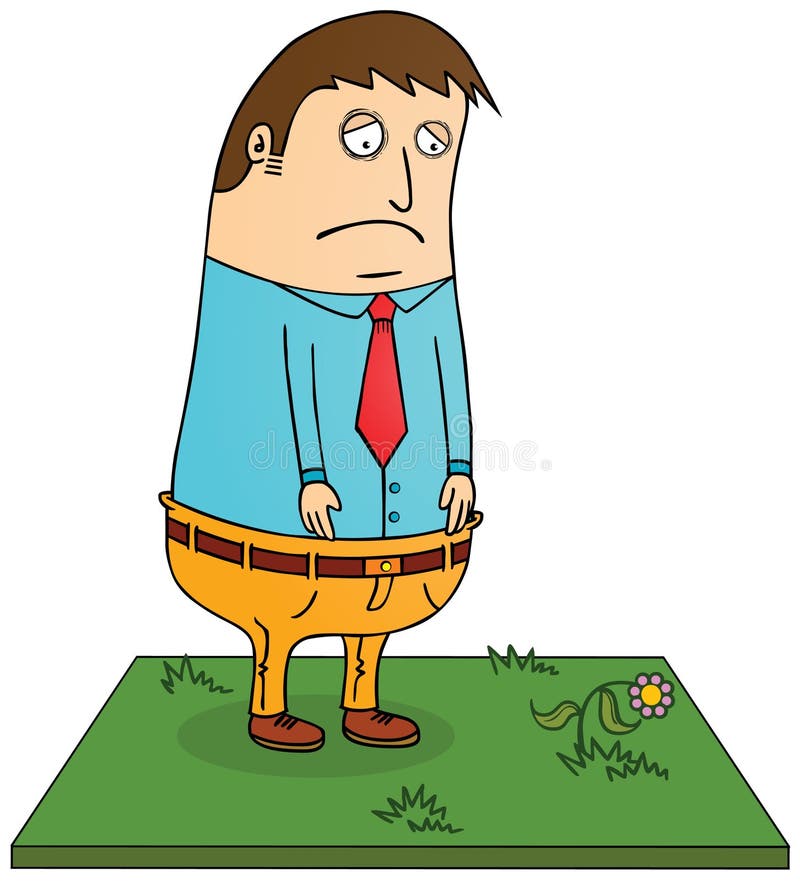 Bad mood stock vector. Illustration of wilted, lonely - 29309462