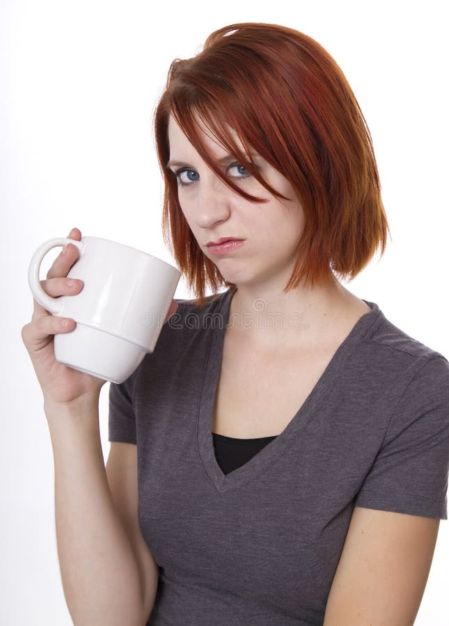 Bad Morning stock photo. Image of expression, beverage - 17241906