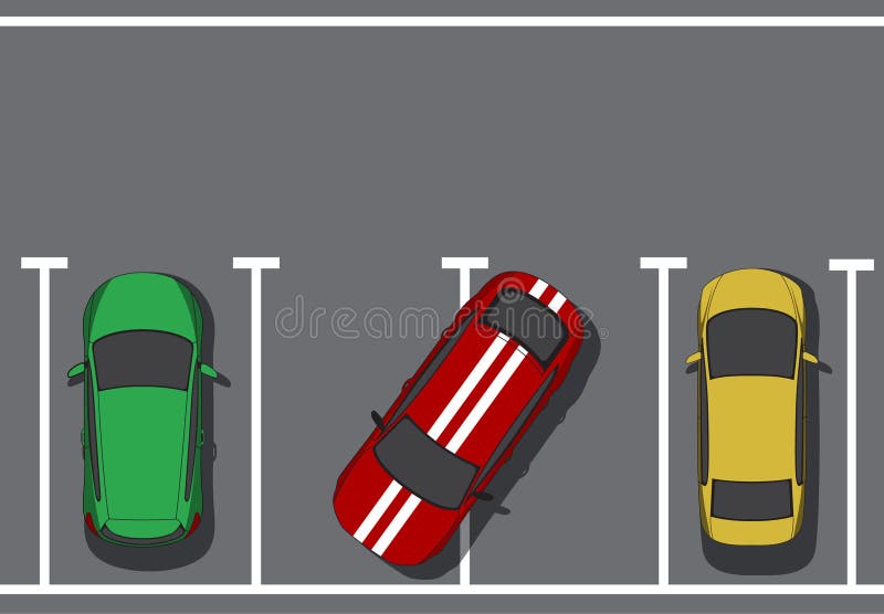 Bad parking. stock vector. Illustration of view, disappointment - 63386134