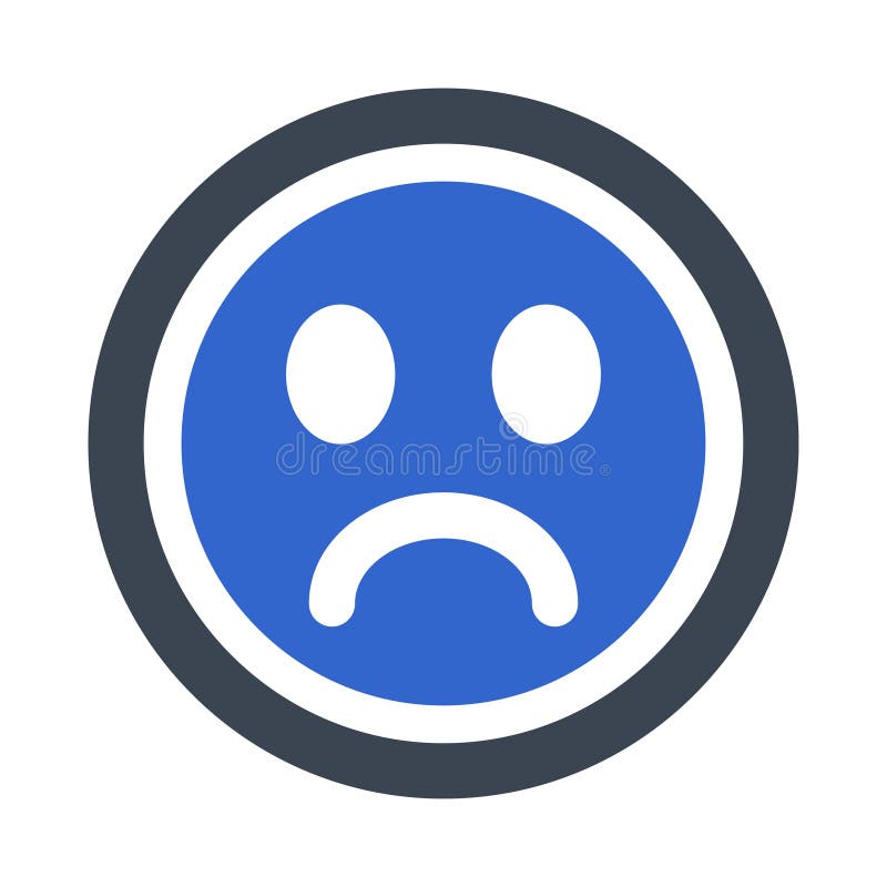 Bad reaction icon stock vector. Illustration of negative - 200276844