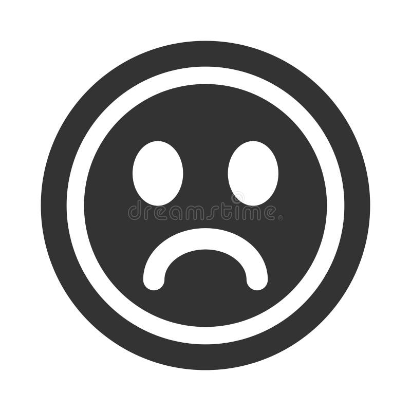 Bad reaction icon stock vector. Illustration of emotion - 200276945