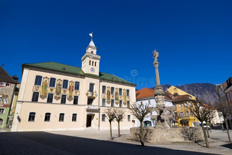 City of the Salzburg,Austria Stock Image - Image of fountain, austrian ...