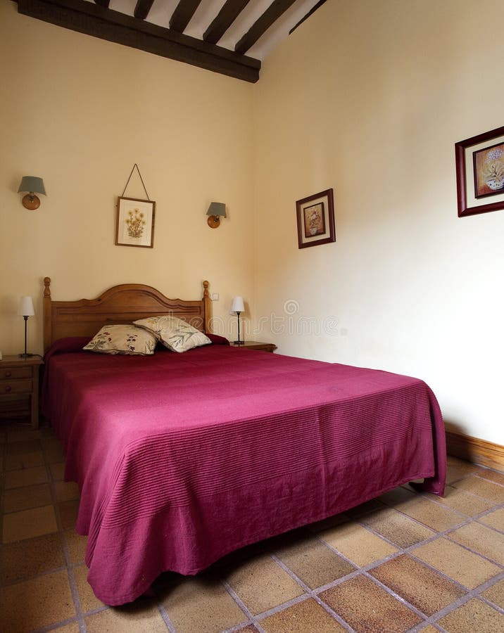 The bad room stock image. Image of decor, cottage, residential - 37629841