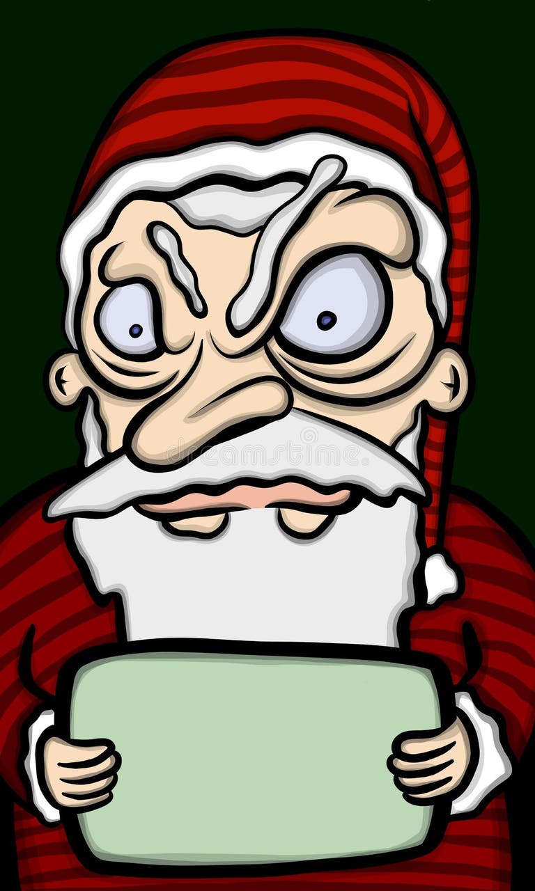 Angry Santa Stock Illustrations – 2,409 Angry Santa Stock Illustrations ...