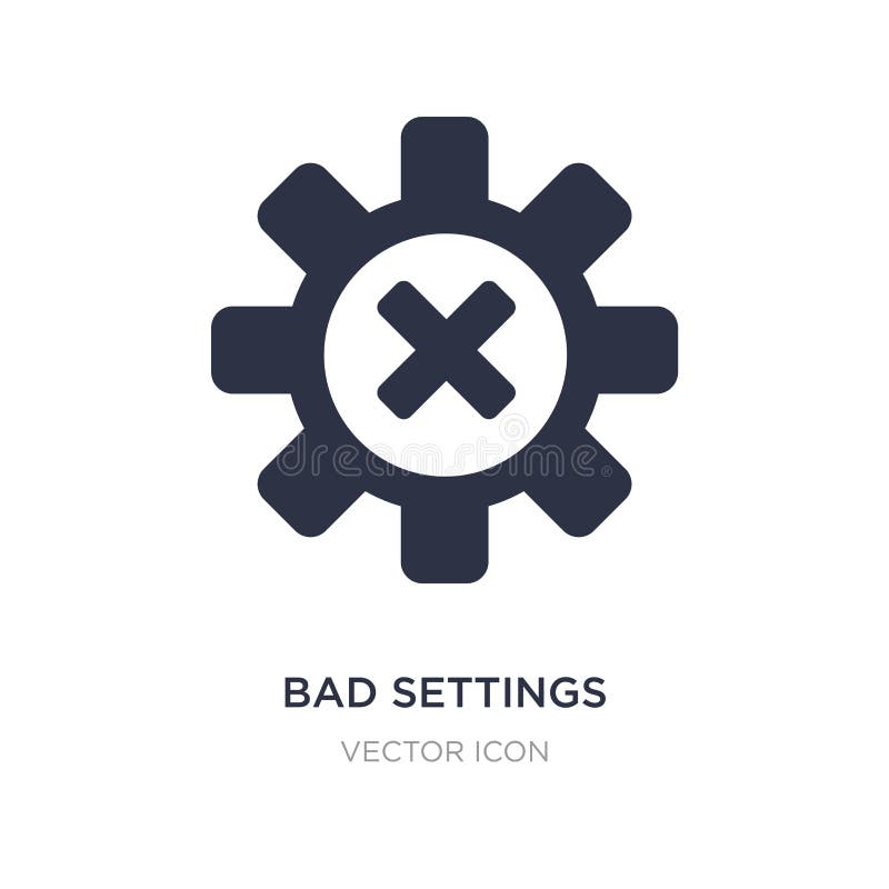 Bad file icon stock vector. Illustration of internet - 13853831