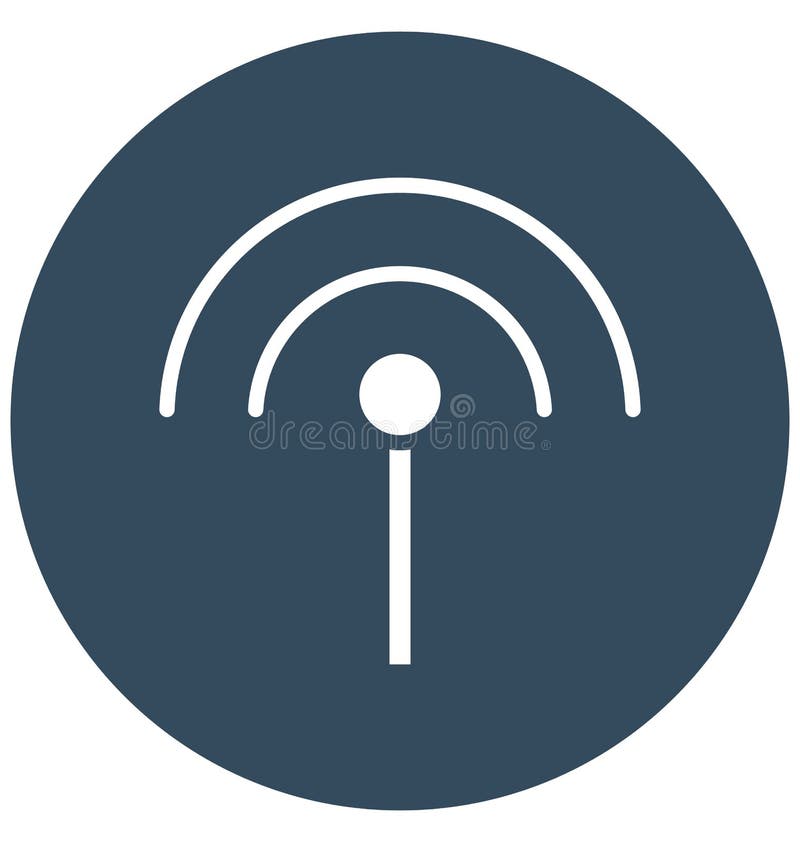 Bad Signals Isolated Vector Icon Which Can Easily Modify or Edit Stock ...