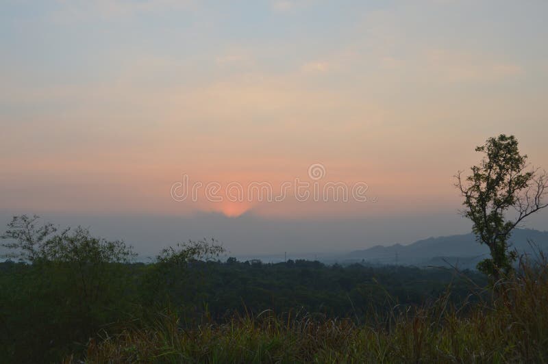 Bad sunset stock image. Image of dissapointed, orange - 60940397