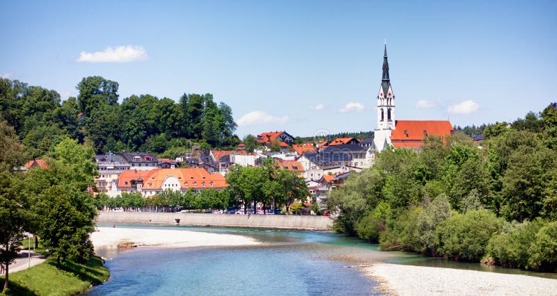 Bad Toelz stock image. Image of church, germany, history - 43517897