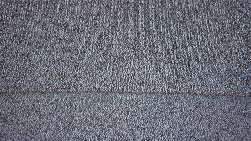 Bad Tv Signal Noise Interference Screen the Television Stock Photo ...