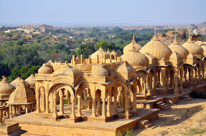 Bada Bagh stock photo. Image of asia, jaisalmer, barabag - 36492082