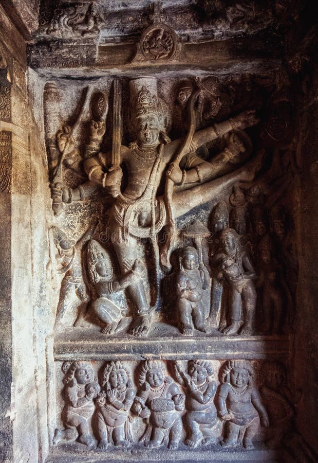 Badami Cave Temples is a Complex of Four Cave Temples Located Near the ...