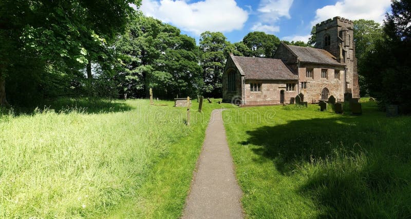 Baddesley Clinton Moated Manor House. Stock Image - Image of historic ...