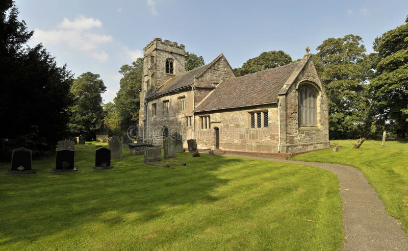 Baddesley Clinton Moated Manor House. Stock Image - Image of historic ...
