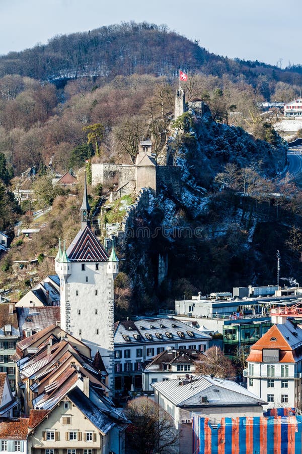 BADEN, ARGOVIE, SUISSE image stock. Image du chaud, patrimoine - 70163253