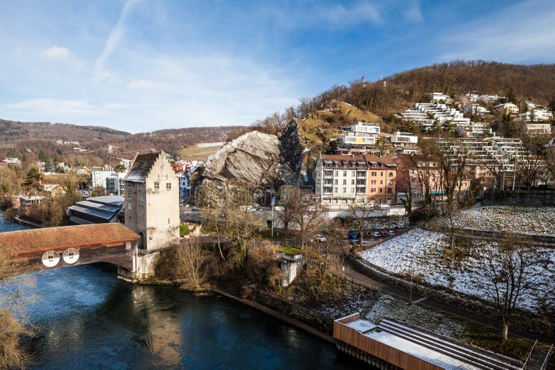 BADEN, ARGOVIE, SUISSE photo stock. Image du chapelle - 70163342