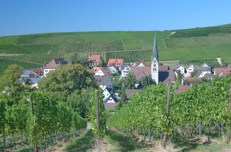 Baden Wine Route,Black Forest,Ortenau,Germany Stock Image - Image of ...