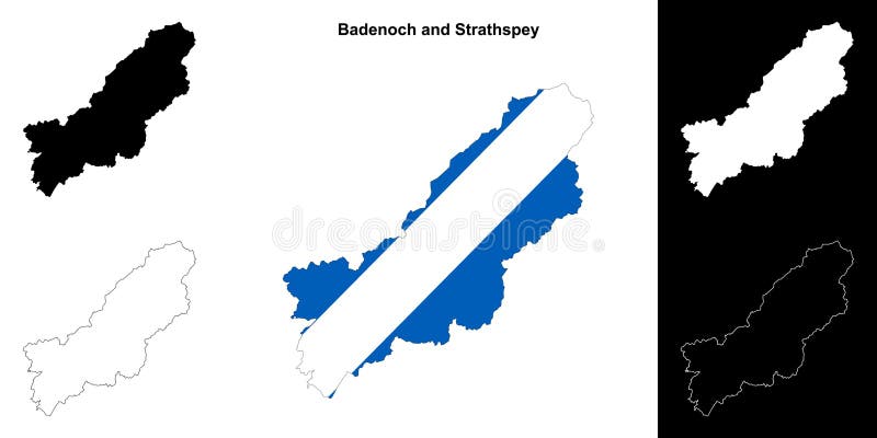 Strathspey Outline Stock Illustrations – 1 Strathspey Outline Stock ...