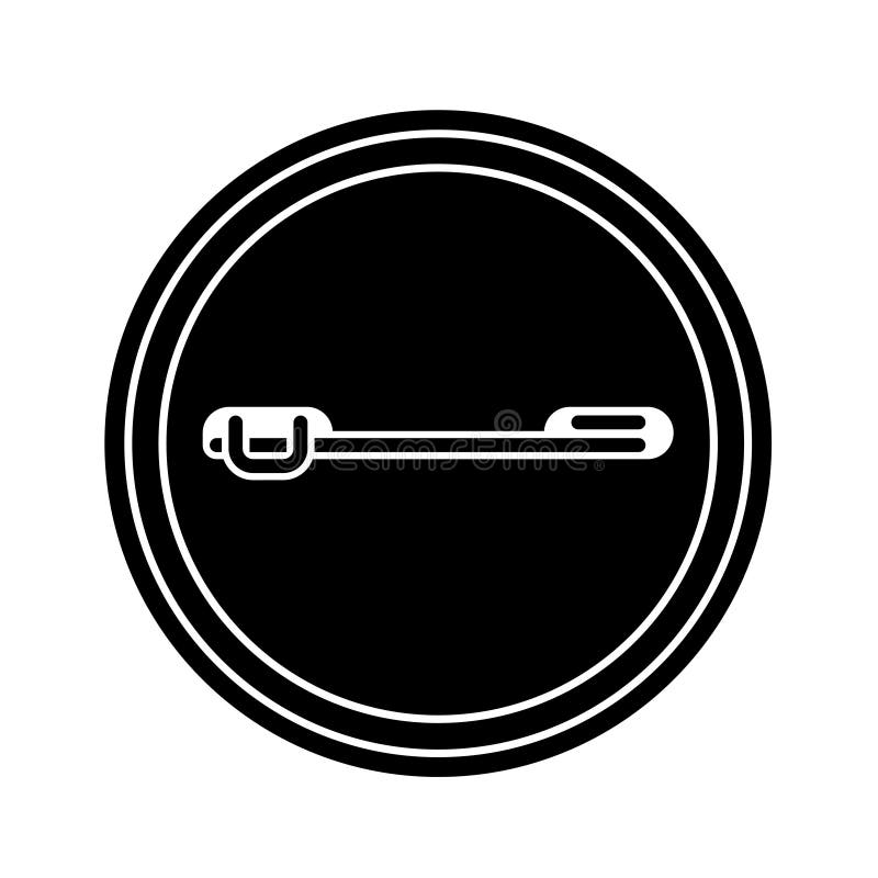 Badge Button Back Black Symbol Stock Vector - Illustration of business ...