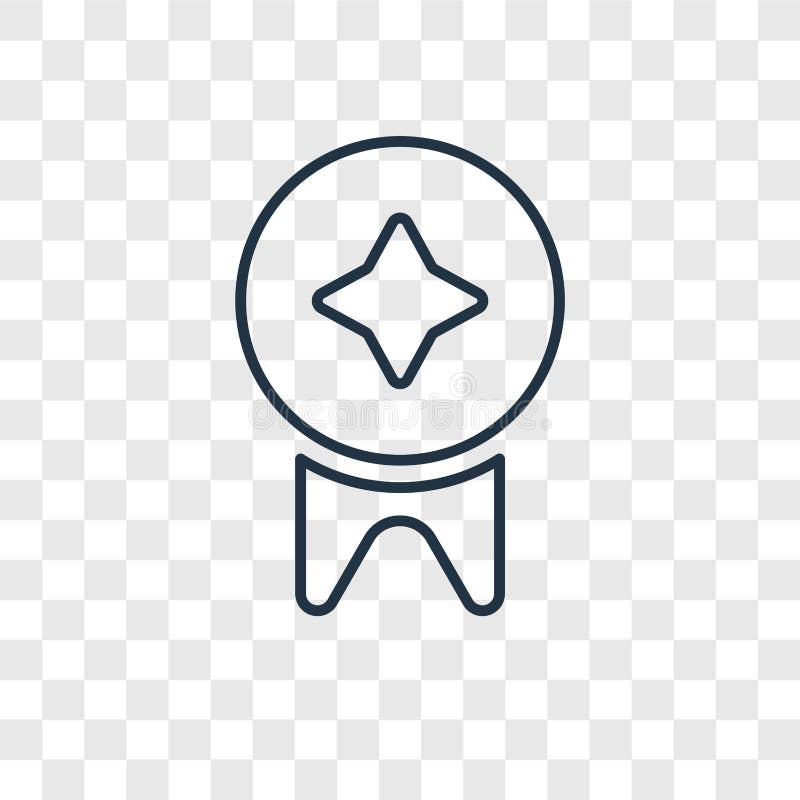 Empty Star Icon Vector Isolated on White Background, Logo Concept of ...