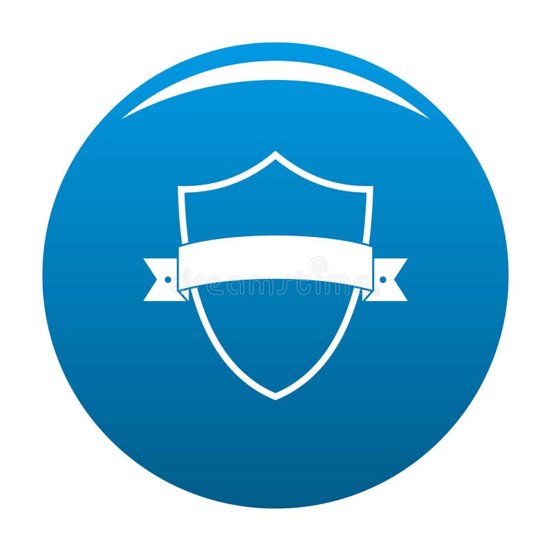 Badge Element Icon Blue Vector Stock Vector - Illustration of banner ...