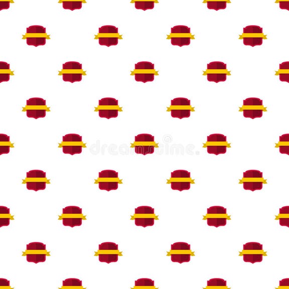 Badge Emblem Pattern Seamless Stock Vector - Illustration of badge ...