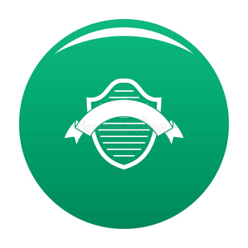 Badge Premium Icon Vector Green Stock Vector - Illustration of simple ...