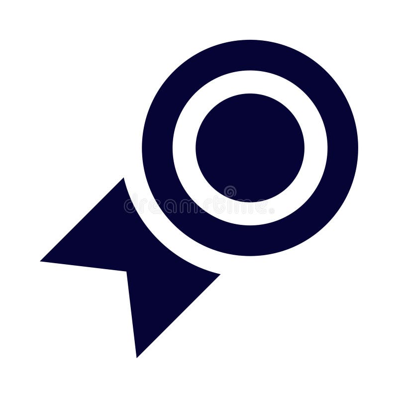 Badge, Ribbon, Round, Badge Icon Stock Vector - Illustration of winner ...