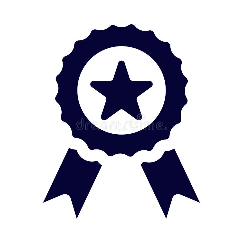 Badge, Star Badge, Rank Badge, Star Rank Badge Icon Stock Vector ...