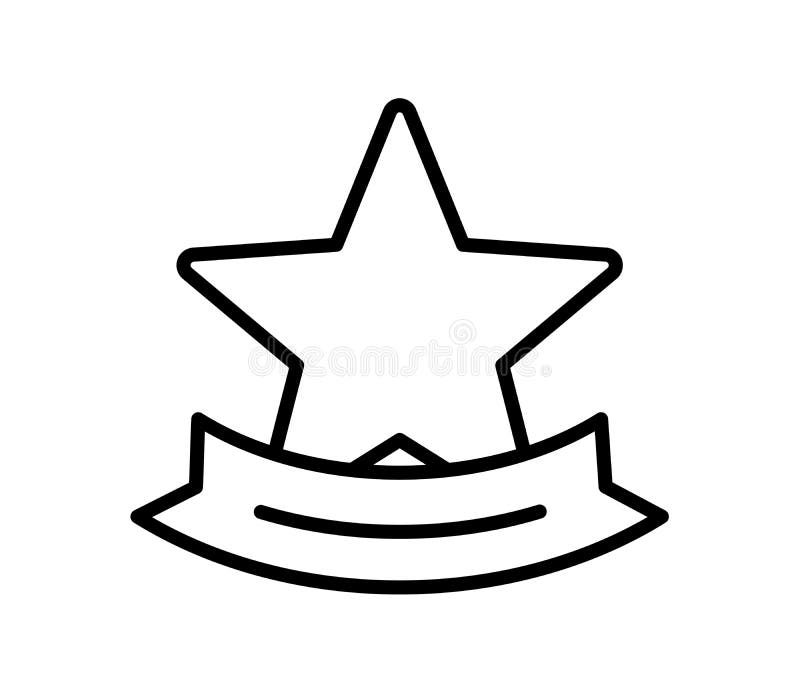 Star Outline Vector Outlines Stock Illustrations – 777 Star Outline ...