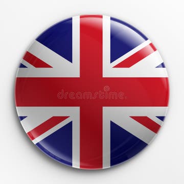 Badge - Union Jack stock illustration. Illustration of circular - 5445535