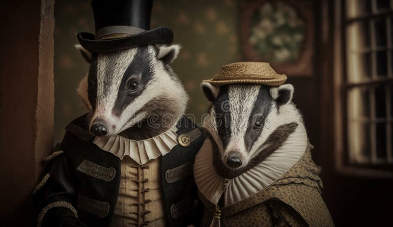 Badger Dress Stock Illustrations – 35 Badger Dress Stock Illustrations ...