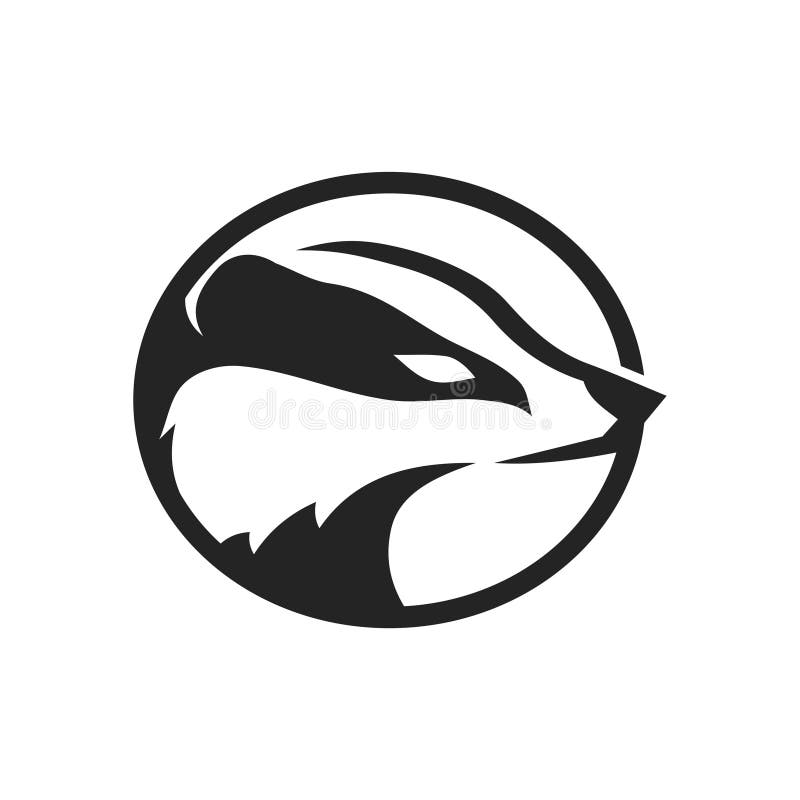 Badger Logo Template Isolated. Brand Identity. Icon Abstract Vector ...