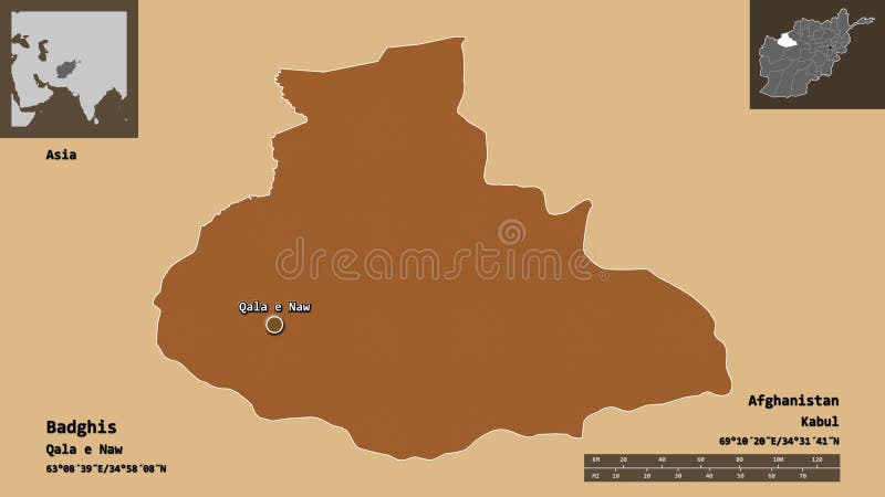 Badghis, Province of Afghanistan,. Previews. Pattern Stock Illustration ...