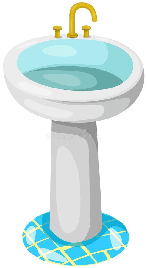 Granieten Wasbak Clipart