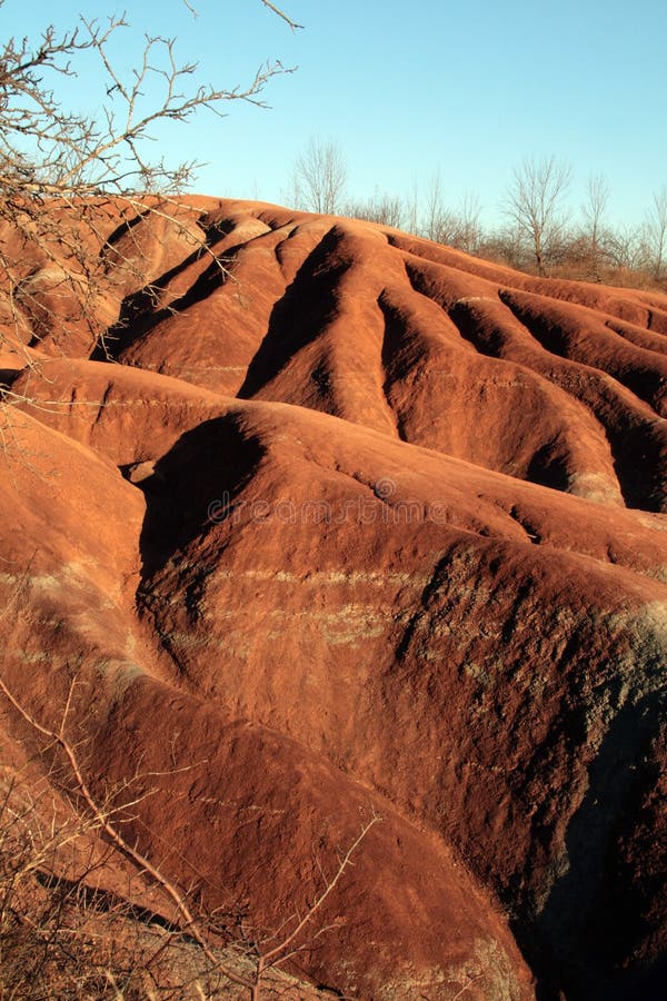 Badlands stock photo. Image of landscape, trees, hills - 11796298
