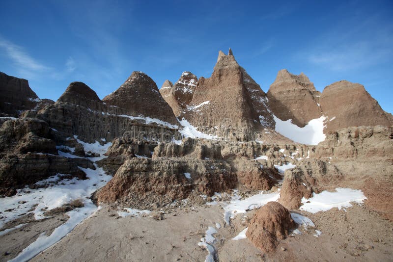 The Badlands stock image. Image of badlands, batholith - 17763373